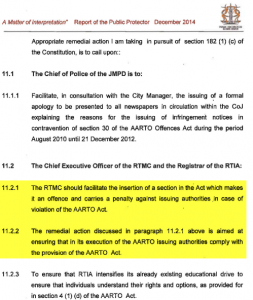 Amended AARTO scheme – AARTO